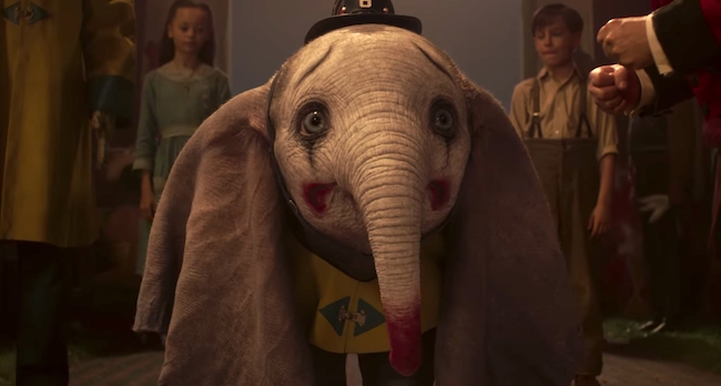[Watch] The 'Dumbo' Trailer Shows Tim Burton Remaking A Disney Classic