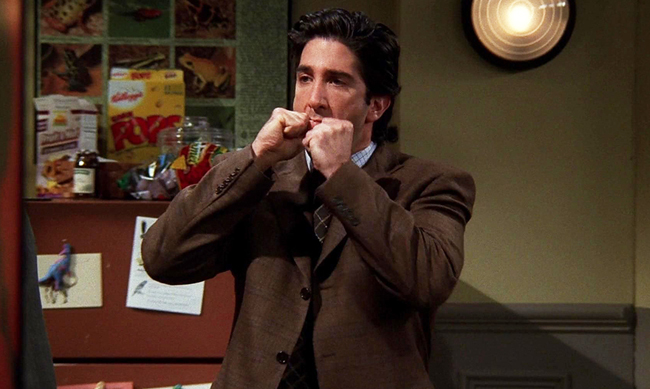 Ross From 'Friends' Inspires People To Make The Moist-Maker Sandwich