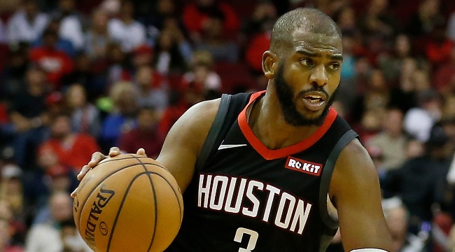 Chris Paul Left The Rockets Game With An Apparent Hamstring Injury