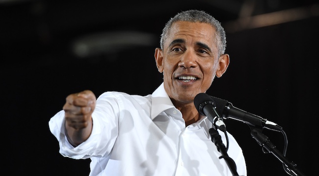 Barack Obama Headlined A Star-Studded Crowd For North Carolina-Duke