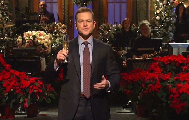Matt Damon's 'SNL' Monologue Was Dedicated To Parents