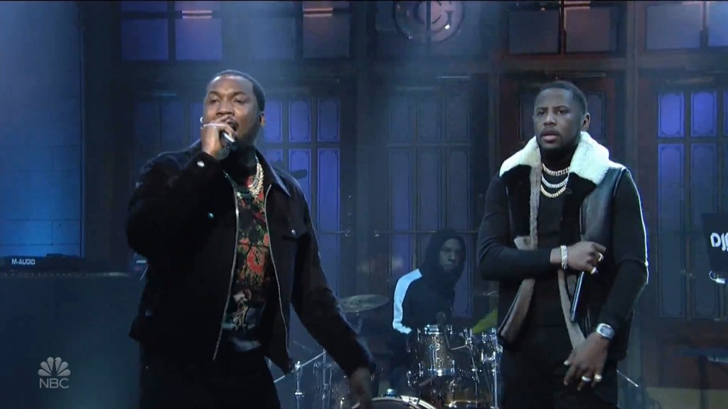 Meek Mill's 'SNL' Performance Was A Medley Of 'Championships' Hits