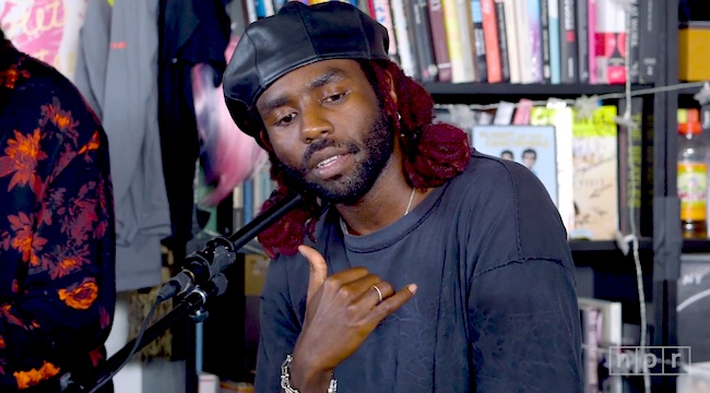 [WATCH] Blood Orange's Tiny Desk Performance Is A Soulful Group Effort