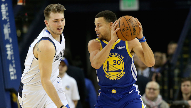 Luka Doncic Honed His Skills In An August Workout With Stephen Curry