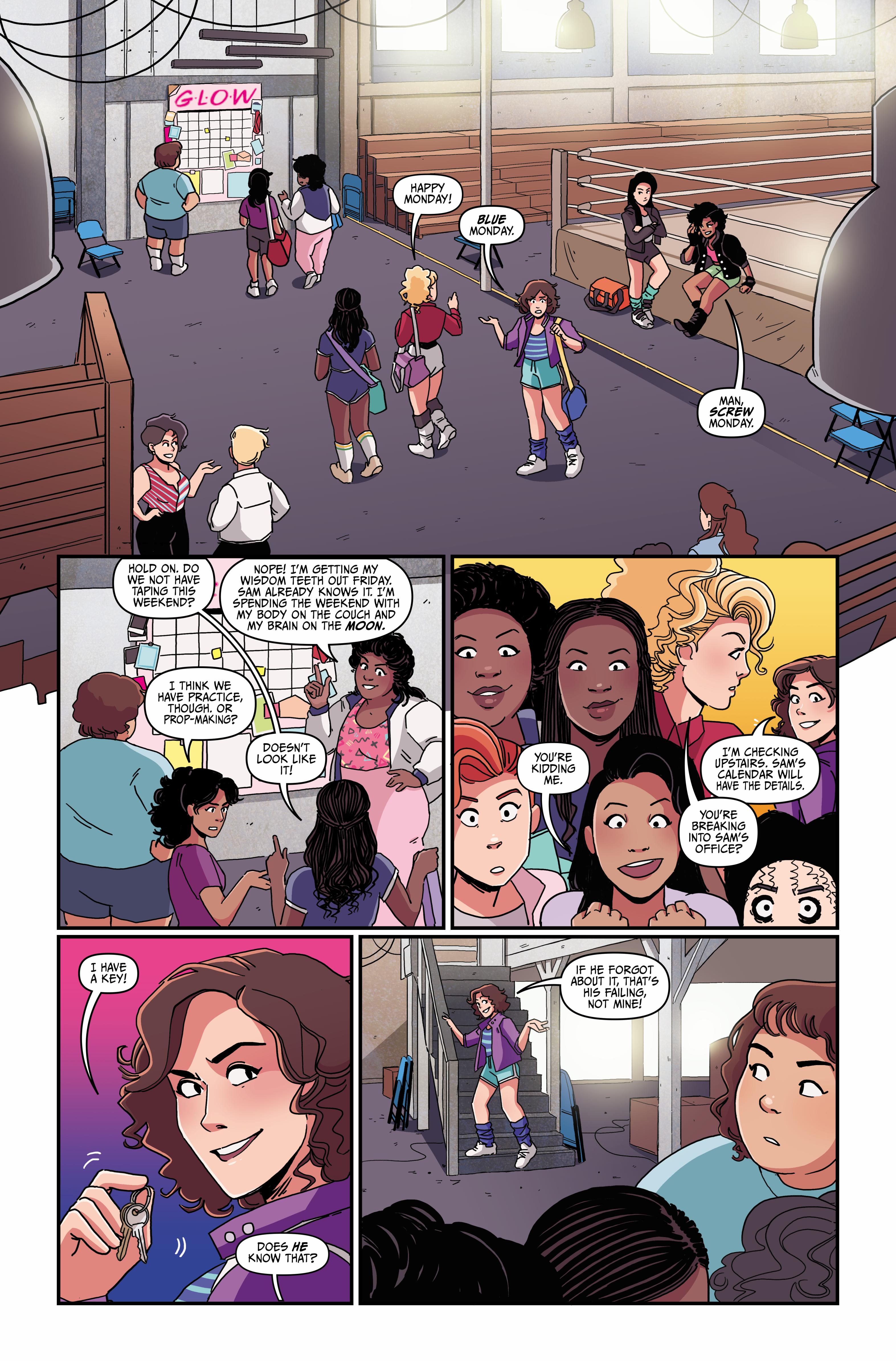 First Look: IDW Publishing's GLOW Comic Book