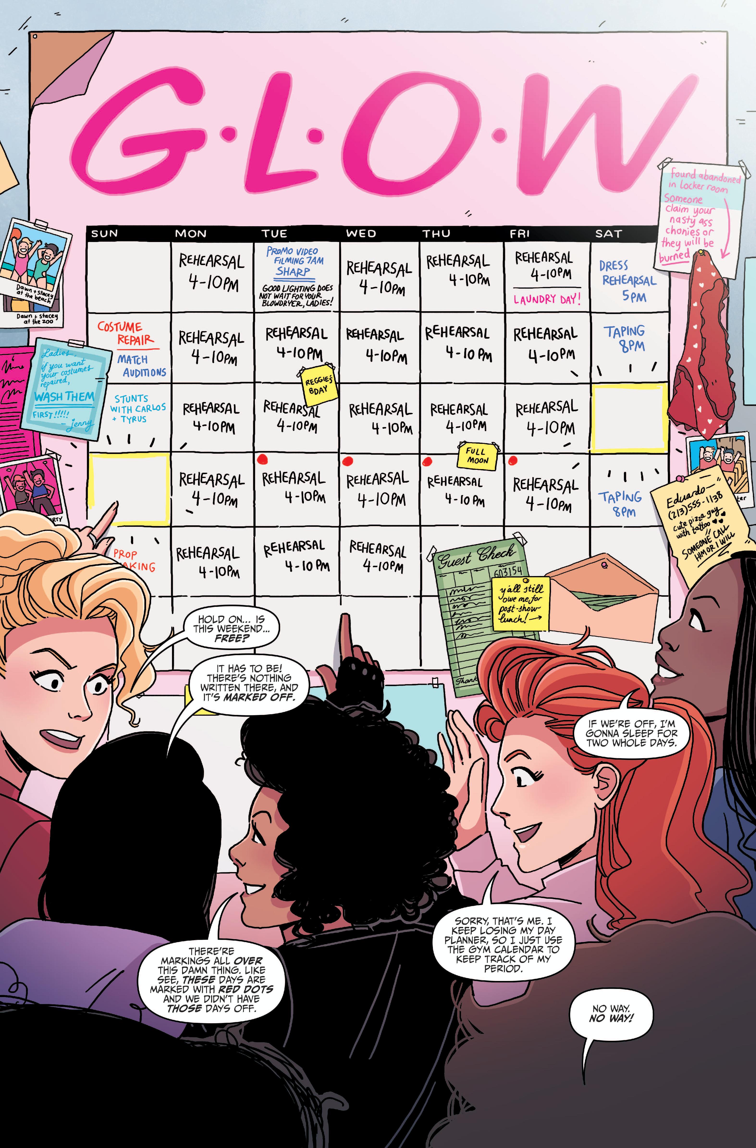 First Look: IDW Publishing's GLOW Comic Book