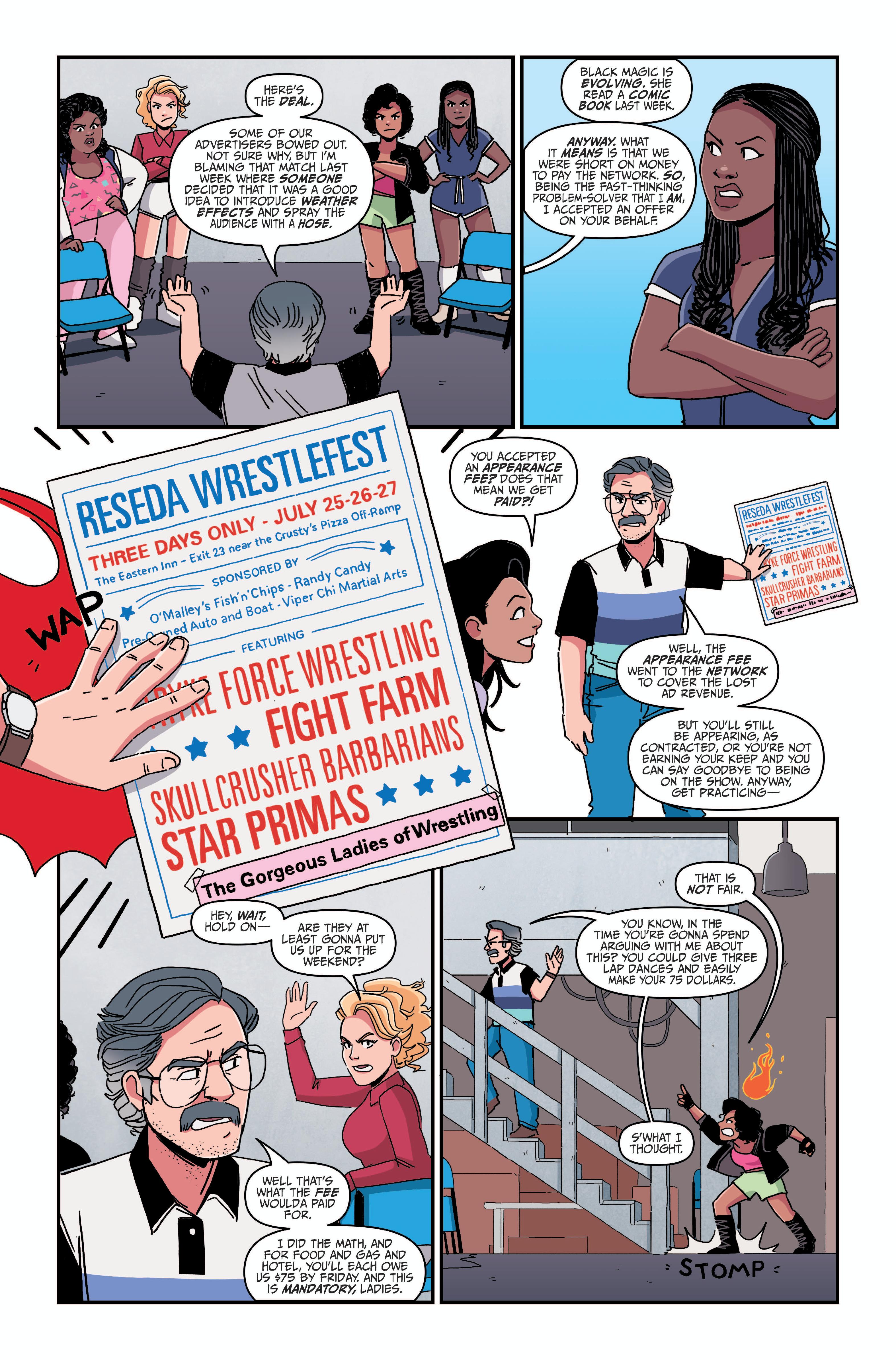 First Look: IDW Publishing's GLOW Comic Book