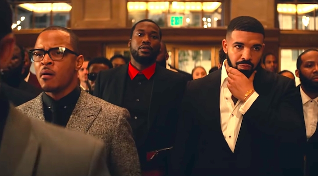 Meek Mill And Drake's 'Going Bad' Video Mafia-Inspired And Opulent