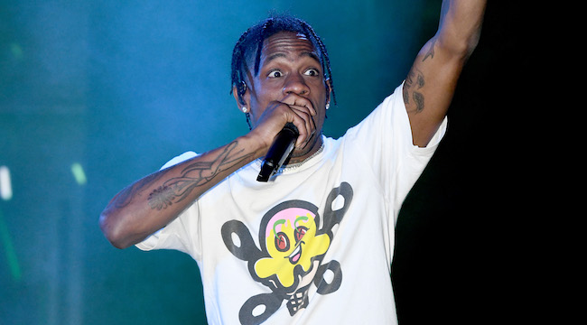 Travis Scott Calls For ASAP Rocky's Freedom At Wireless Festival