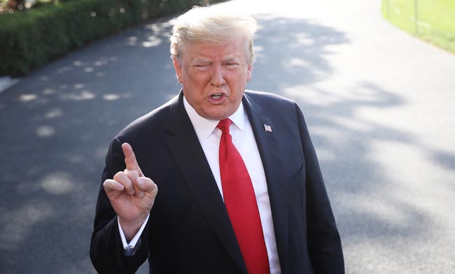 Trump Calls Himself A 'Stable Genius' While Misusing Basic Fractions