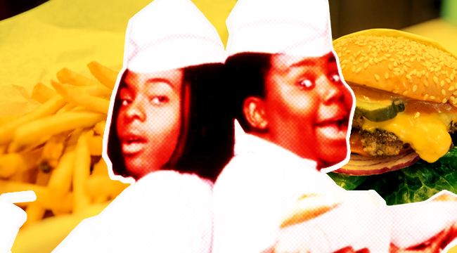 Good Burger Review For The "All That" Pop Up