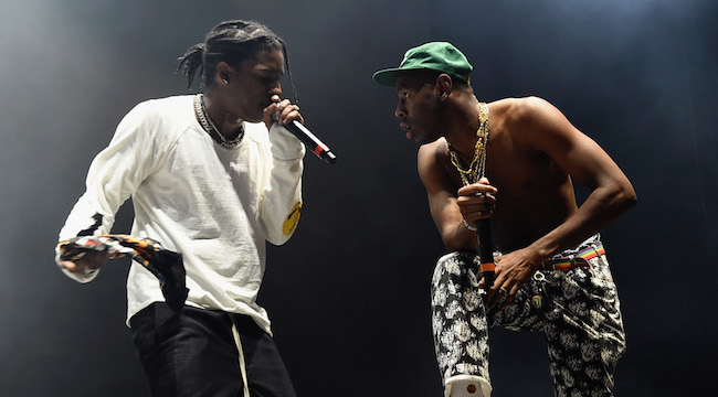 Tyler The Creator And ASAP Rocky Live Stream From The Studio