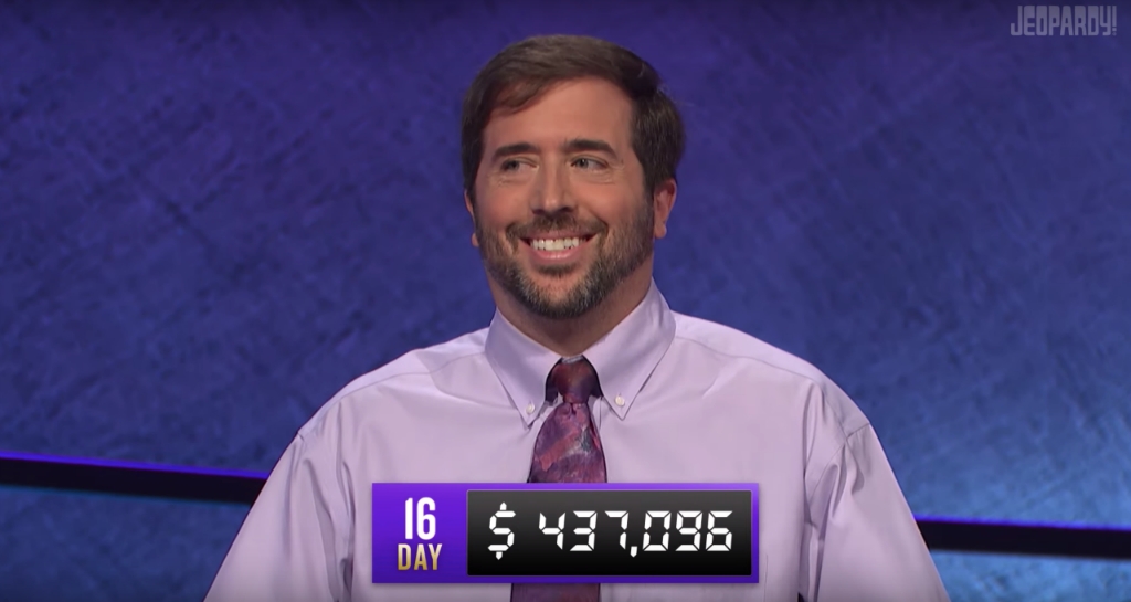 The Current 'Jeopardy!' Champion Is Creeping Into Holzhauer Territory The Current 'Jeopardy!' Champion Is Creeping Into Holzhauer Territory