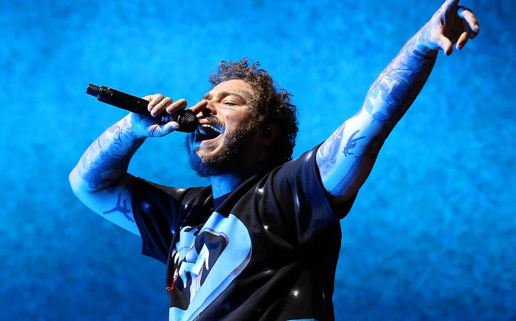 Post Malone Sings Fleet Foxes' 'The Shrine' During An Interview