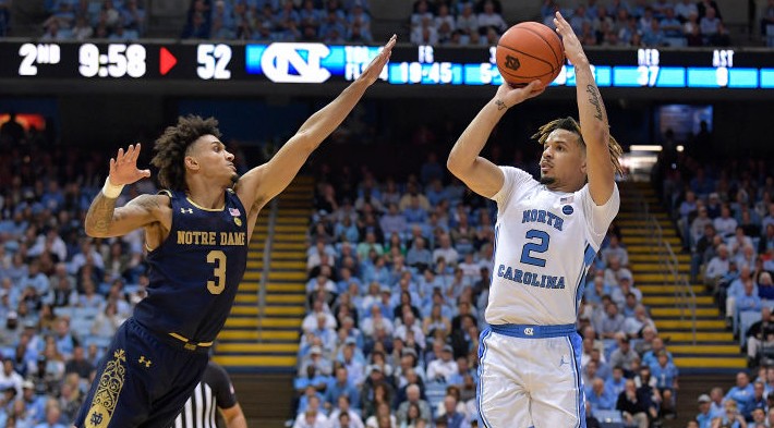 Cole Anthony Scored 34 Points In His Debut For UNC Against Notre Dame