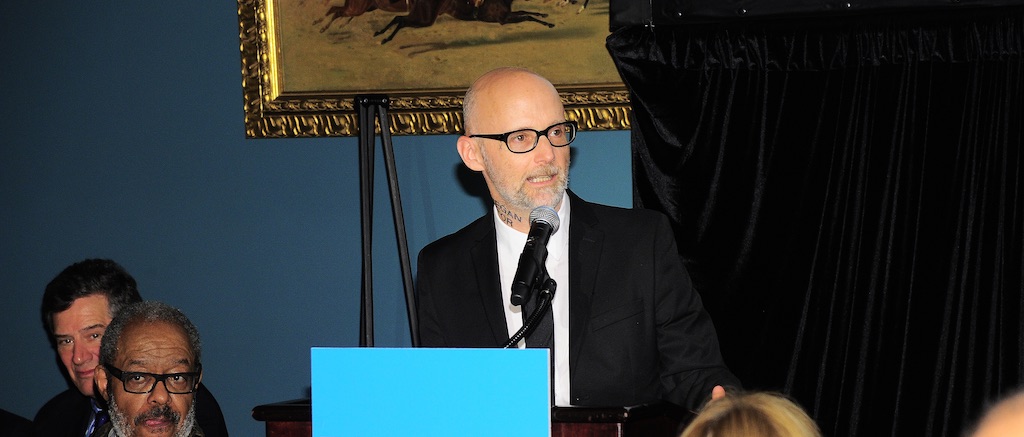 Moby Got A Huge 'Animal Rights' Tattoo On Both His Arms