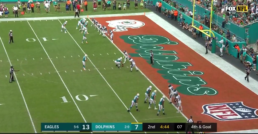The Dolphins' Kicker Caught A Touchdown On A Great Fake Field Goal