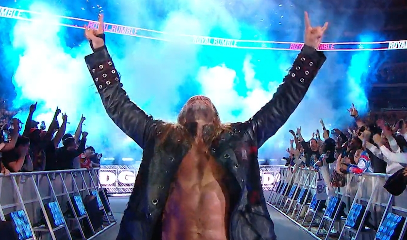 VIDEO: Edge Returns To WWE At Royal Rumble