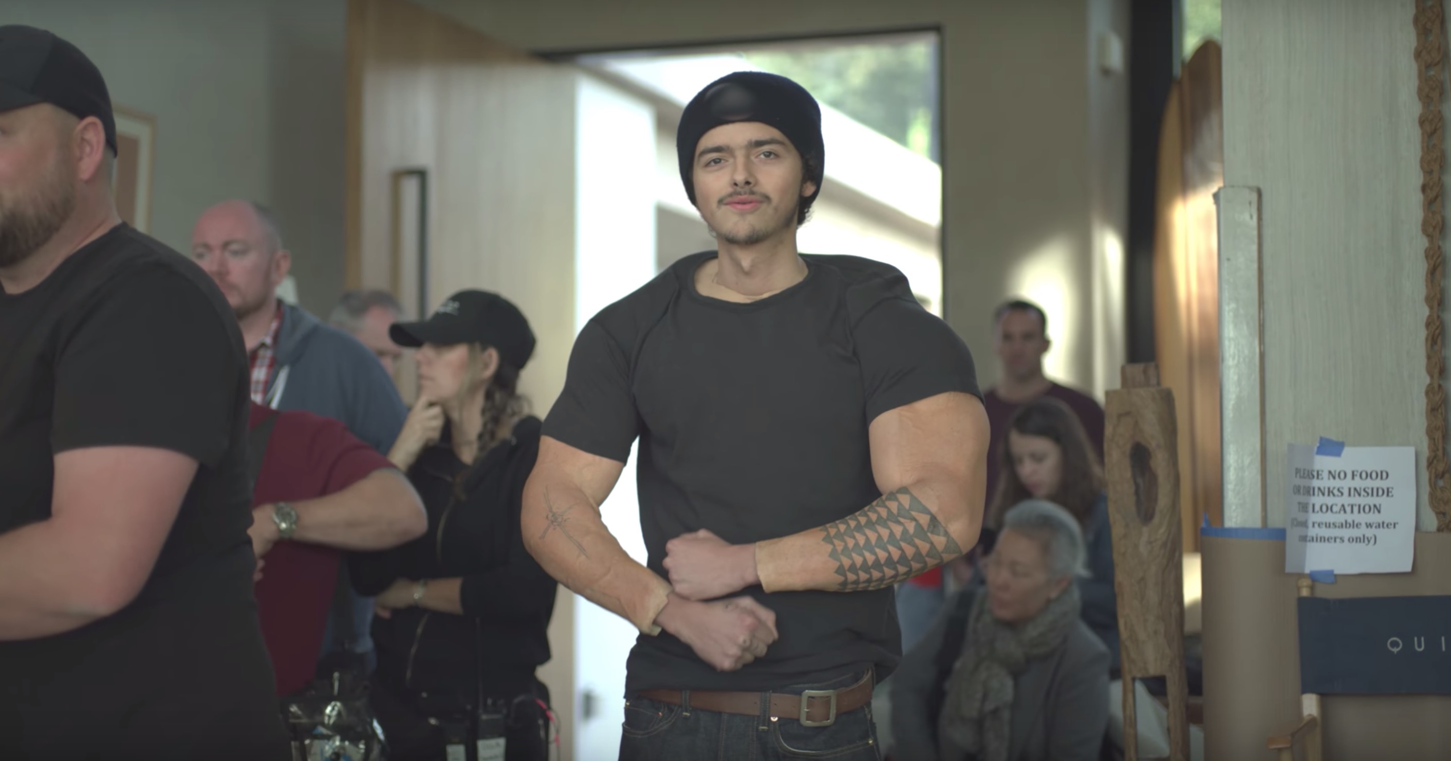 Jason Momoa's Super Bowl Commercial Has Weird Behind-The-Scenes Video