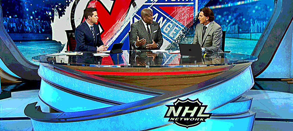 A Look Inside NHL Network Studios On Trade Deadline Day