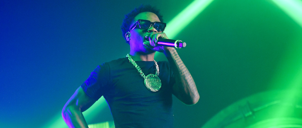 Roddy Ricch Performs 'Ballin' And 'The Box' At The 2020 BET Award Show