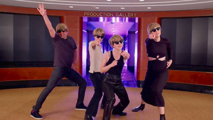 Haim Perform 'The Steps' And Sing About Instagram On 'Fallon'