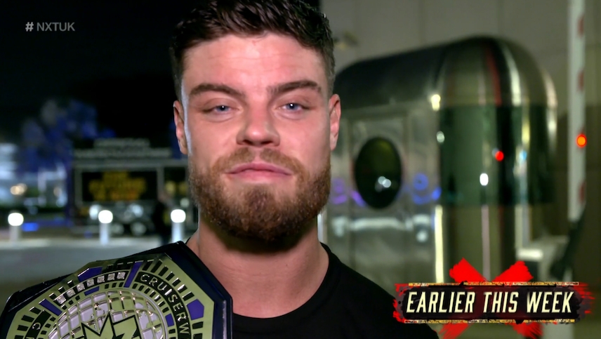 WWE Has Stripped Jordan Devlin Of The NXT Cruiserweight Championship