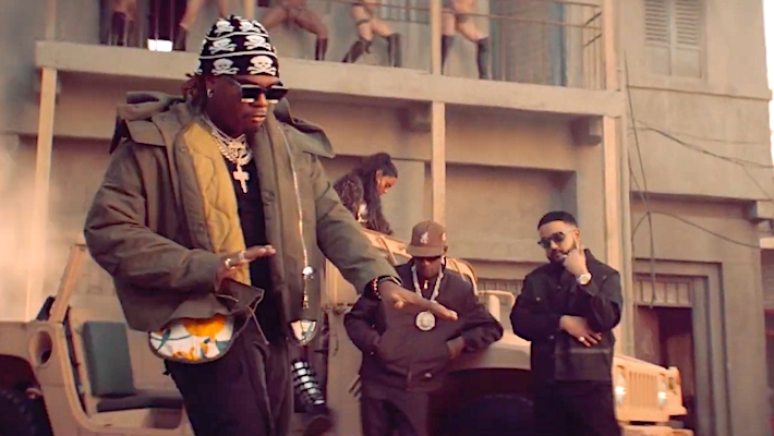 [WATCH] Nav, Gunna, And Travis Scott's 'Turks' Video Is A Military Exercise