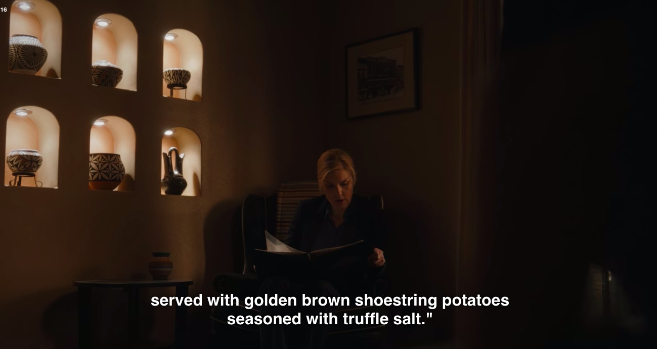 The Burger From Better Call Saul Season Finale