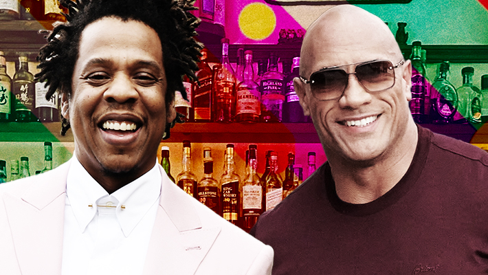 The 12 Best Celebrity Liquor Bottles To Drink Right Now