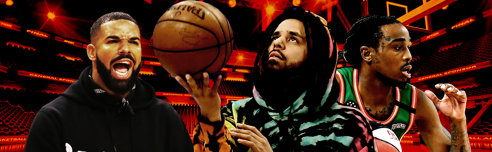 Rappers Playing Basketball On Instagram: J. Cole, Drake, And More