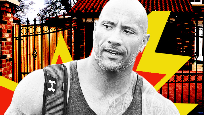 Did The Rock Really Rip Down His Mansion's Gate With His Bare Hands?