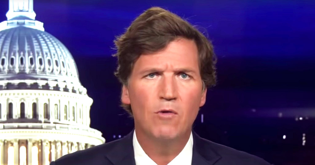 Tucker Carlson's Mysterious Package Has Apparently Been Found, Oh Boy Tucker Carlson's Mysterious Package Has Apparently Been Found, Oh Boy