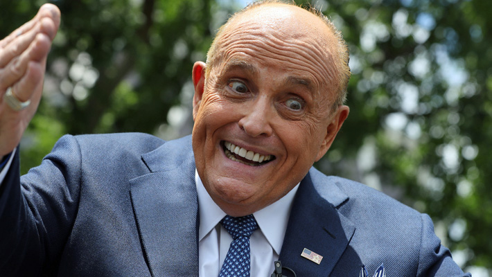 Rudy Giuliani's Giant Golf Shorts Are Blowing People's Mind