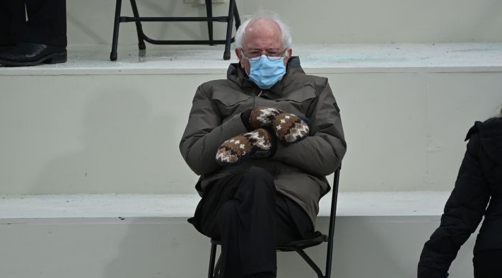 The Bernie Sanders Meme Is Now Available As An Official Baseball Card