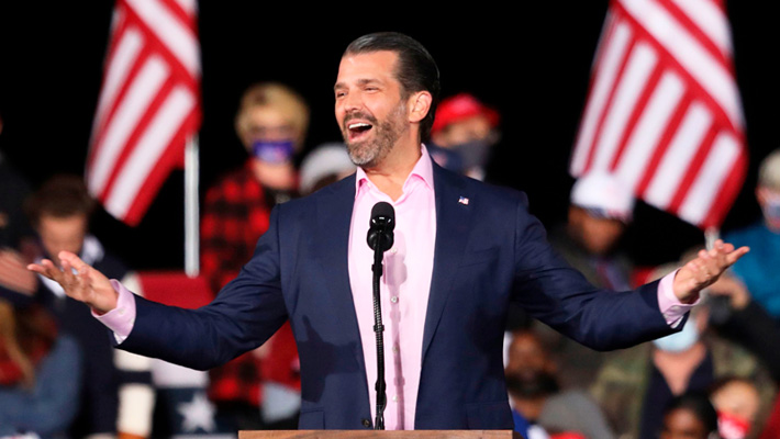 Don Jr's Amped-Up Speech Might Remind You Of A 'The Office' Character