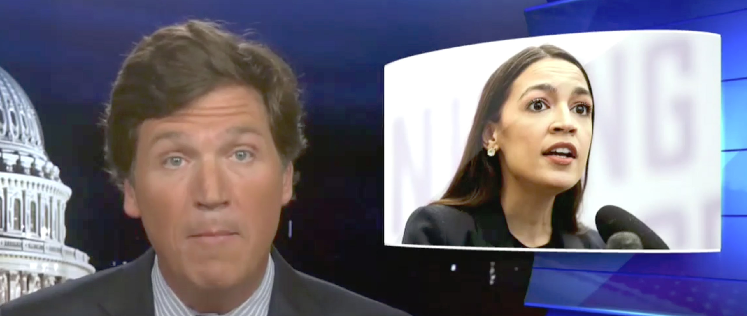 Tucker Carlsons Vile Attack On Aoc Is Being Widely Mocked