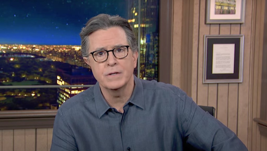 Stephen Colbert Slams 'Idiot' GOP Senator For Doing Nothing About Guns