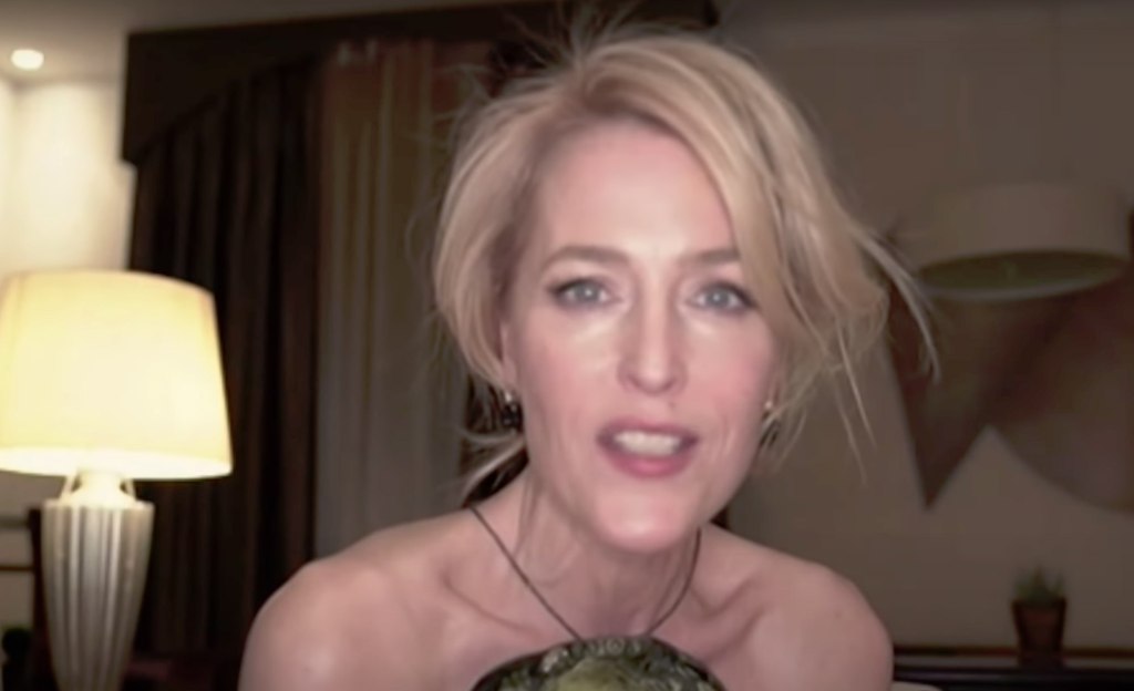 Gillian Anderson Responds To Accent Causing Alec Baldwin 'Distress'