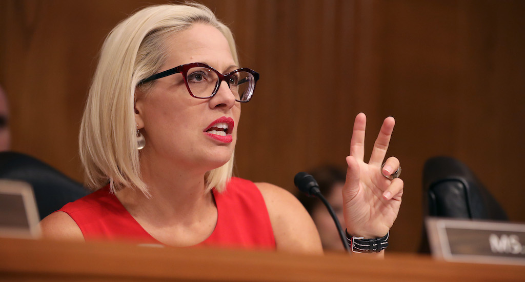Kyrsten Sinema Hates When People Mock 'Thoughts And Prayers'