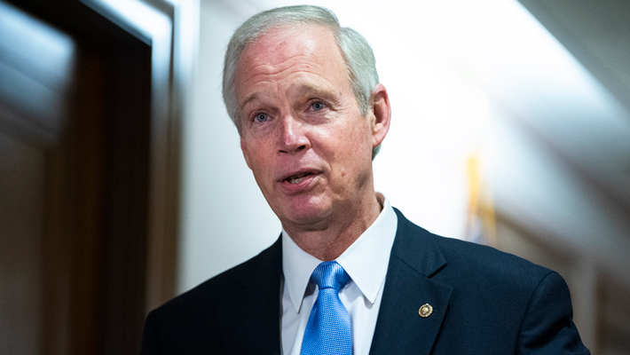 Ron Johnson Called Jan. 6 'A Peaceful Protest,' The Jokesters Pounced
