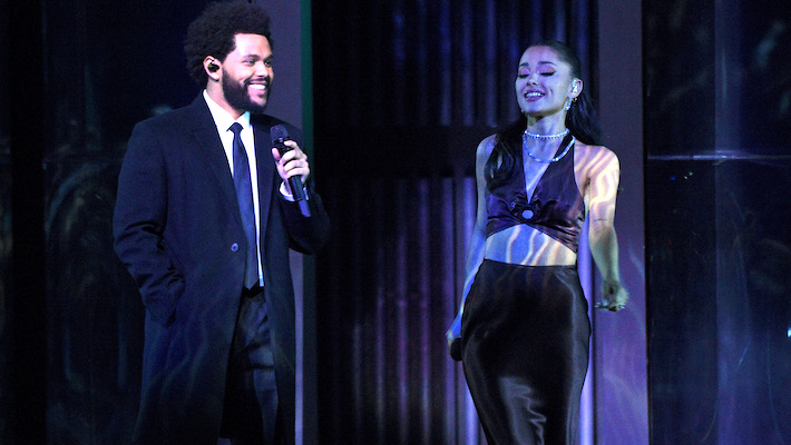 The Weeknd And Ariana Grande Give First 'Save Your Tears' Performance
