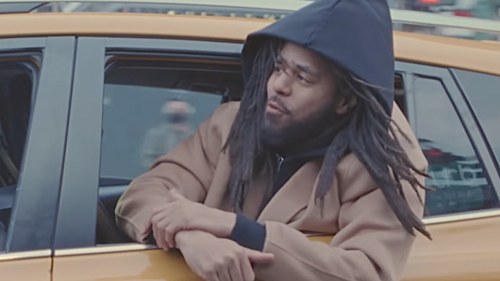 J. Cole Is On The Move In His Cloudy 'Punchin' The Clock' Video