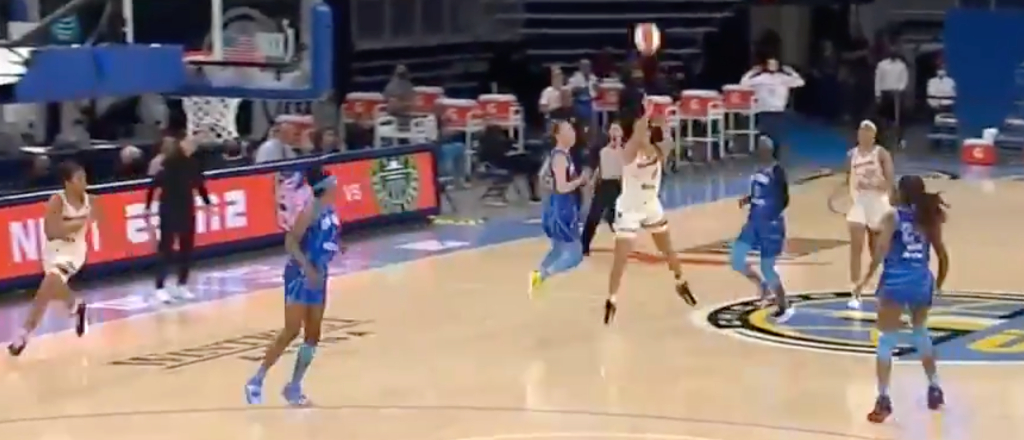 Kia Nurse's halfcourt euro-step shot is a WNBA must-watch