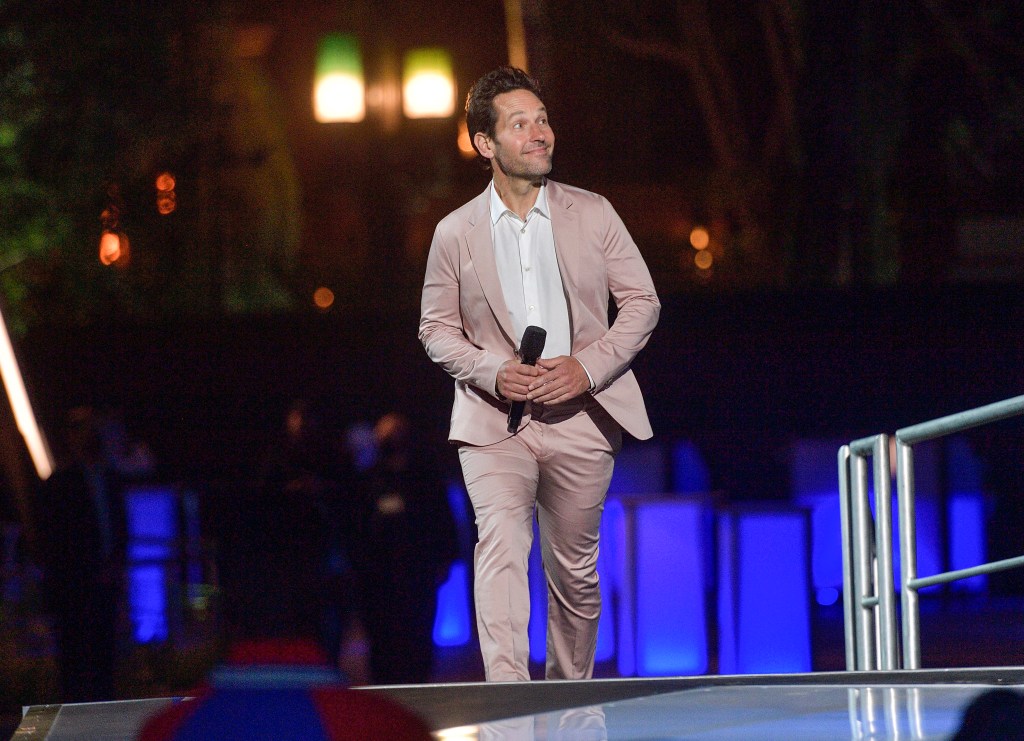 Paul Rudd (And His Suit) Was The MVP Of Avengers Campus Grand Opening