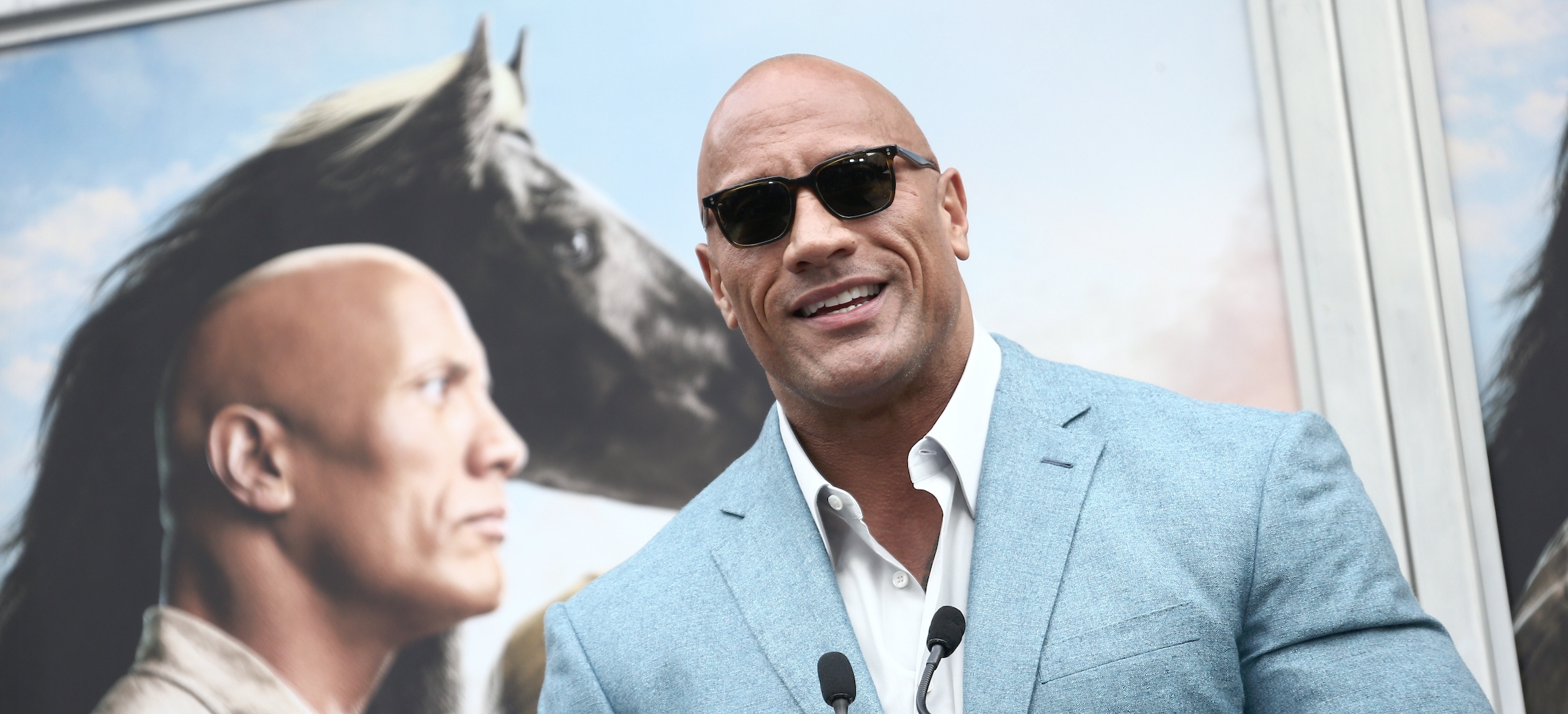 The Rock Is Not Skipping Leg Day In Ripped 'Black Adam' Workout Photo