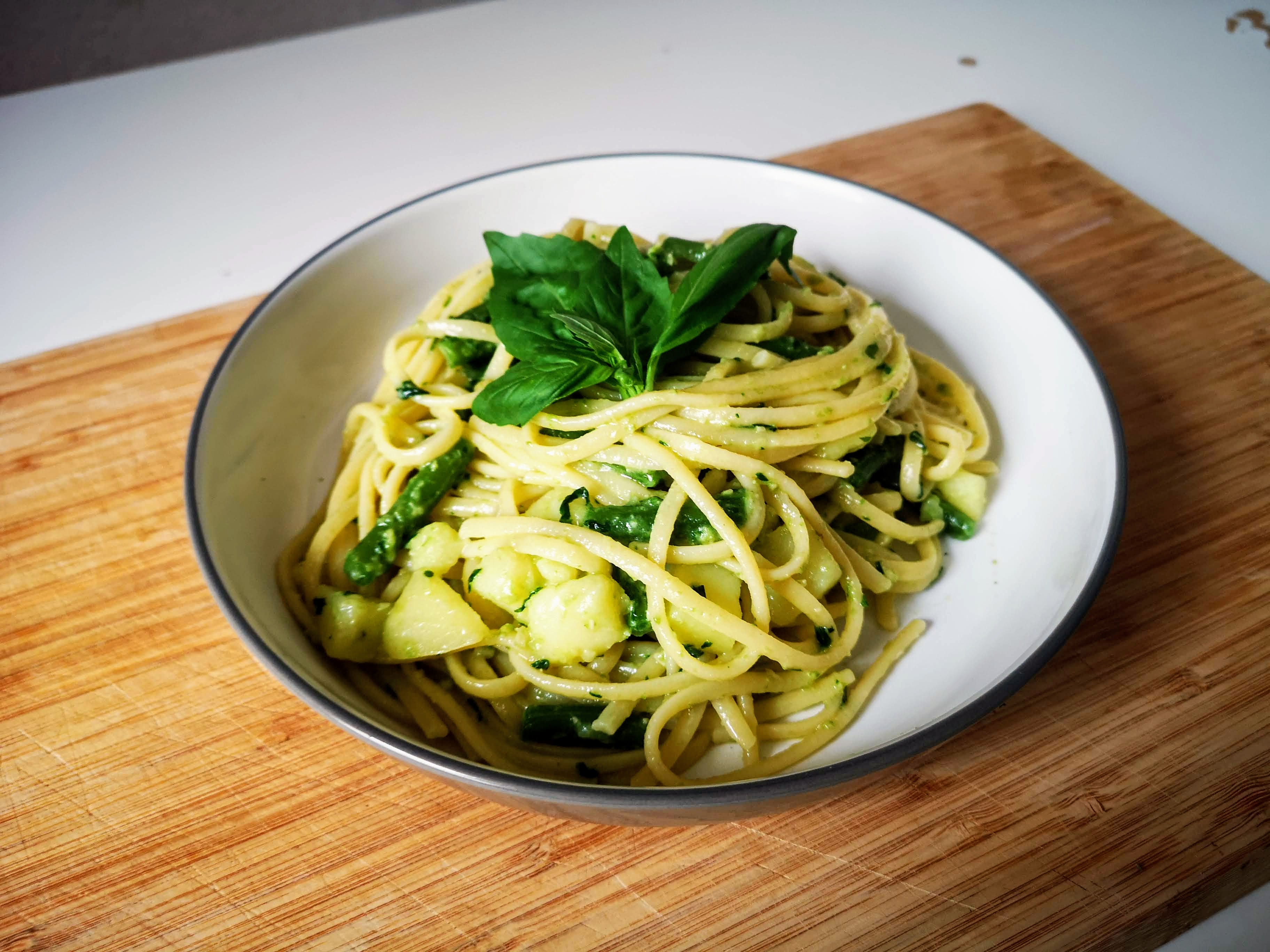 We Made The Delightful Pesto Pasta From 'Luca' -- Here's The Recipe