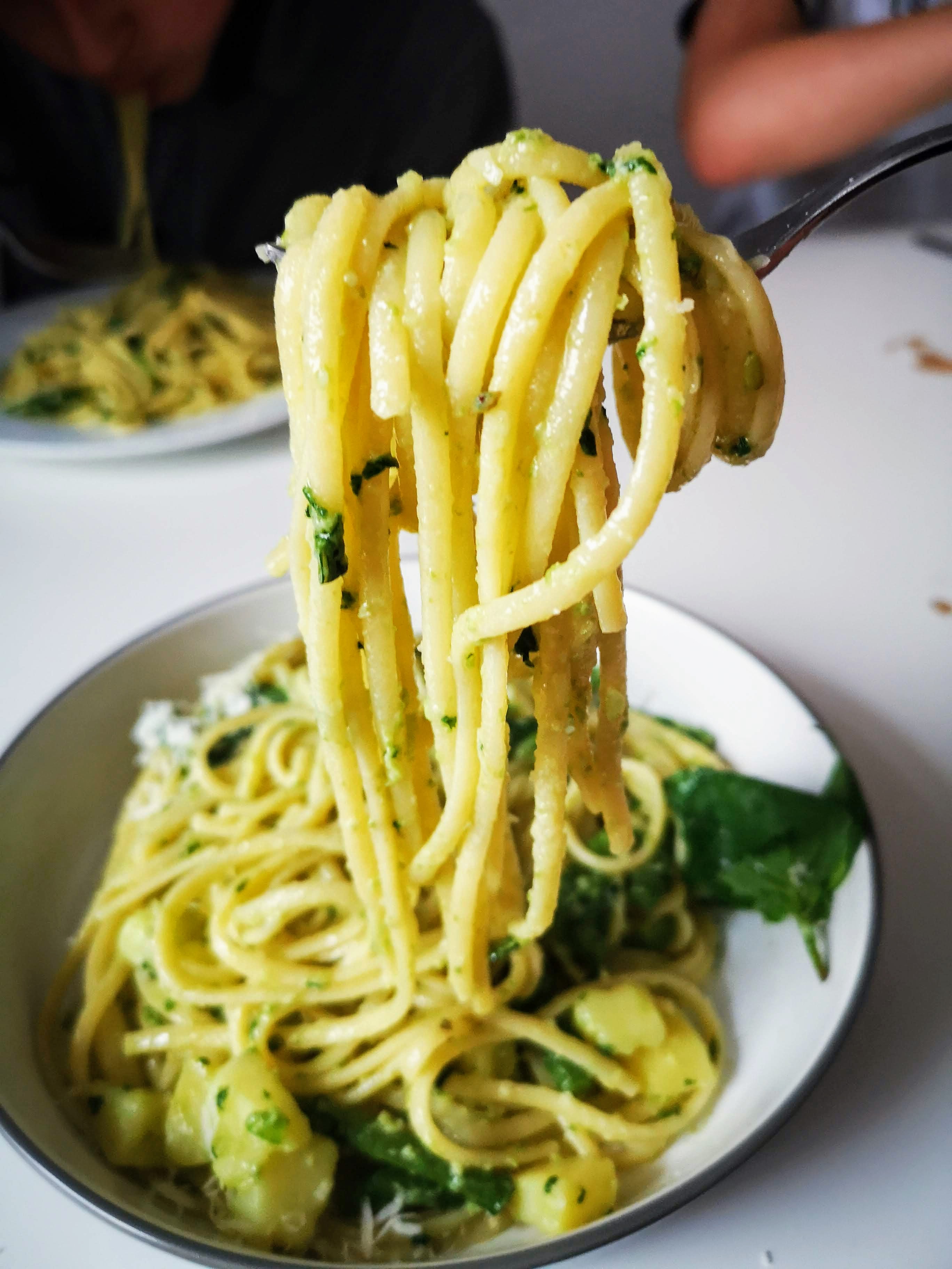 We Made The Delightful Pesto Pasta From 'Luca' -- Here's The Recipe