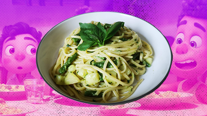 We Made The Delightful Pesto Pasta From 'Luca' -- Here's The Recipe