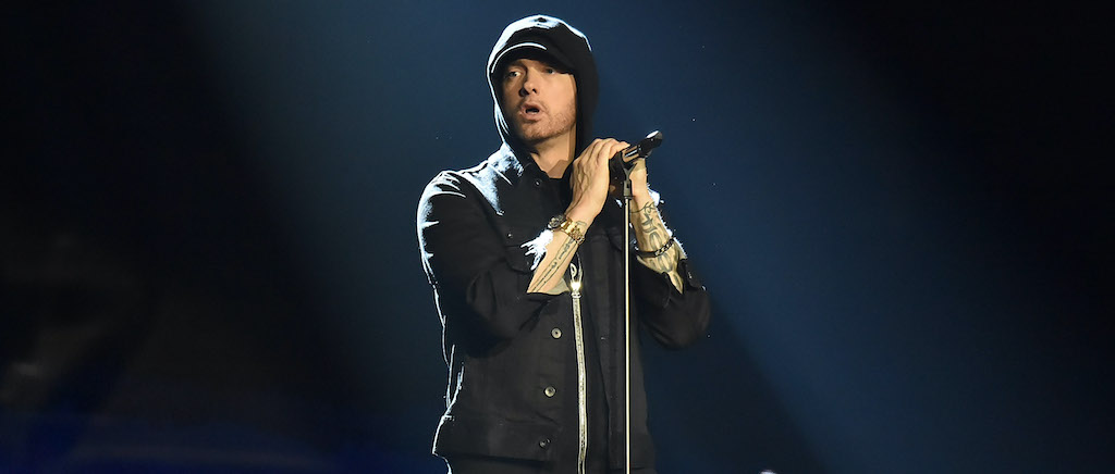 Eminem Is A Demon Baby In New ‘The Death Of Slim Shady’ Clip